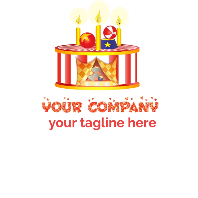 cake topper logo Template | PosterMyWall