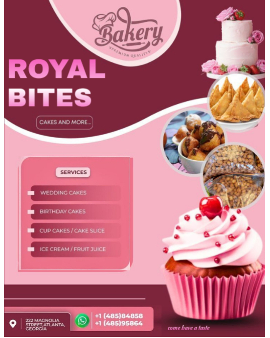 Cakes & pastry flyer Template | PosterMyWall