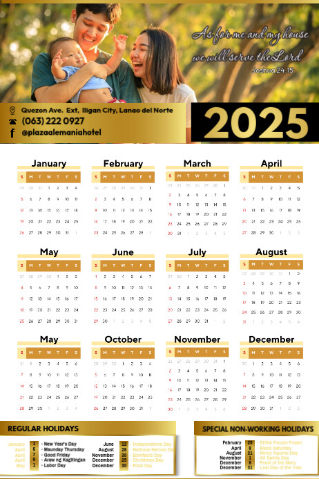 Calendar 2025 Asian Template | PosterMyWall