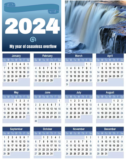 Calendar design template | PosterMyWall