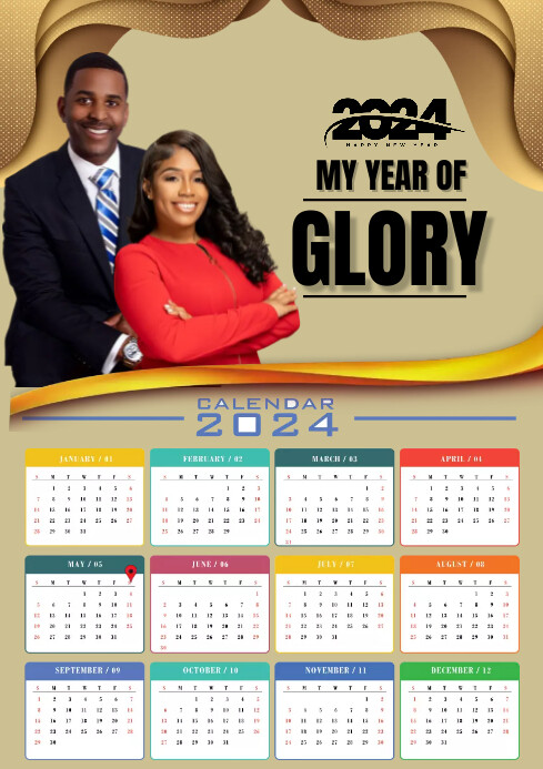 Calendar Template | PosterMyWall