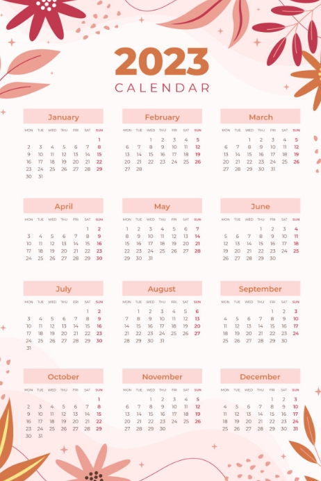 Copy of Calendar design template | PosterMyWall