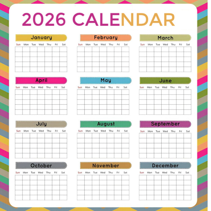 Calendar Event Square (1:1) Template | PosterMyWall
