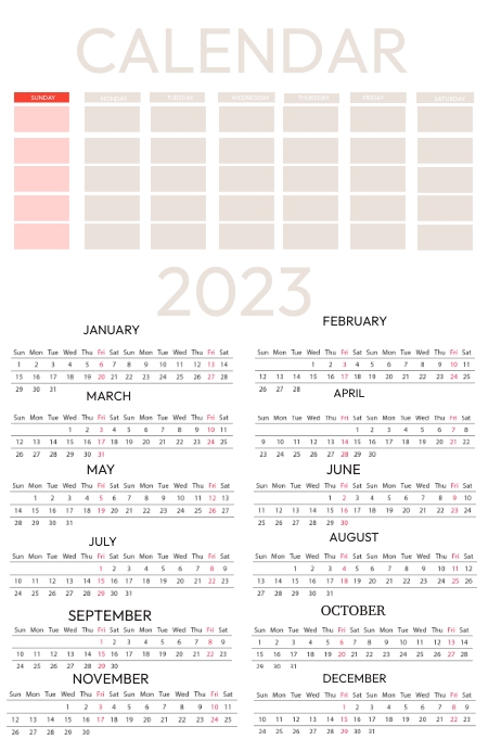 Calendar Planner Design Template | PosterMyWall