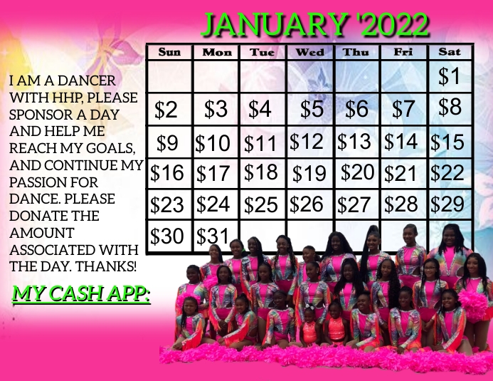 Copy of calendar poster | PosterMyWall