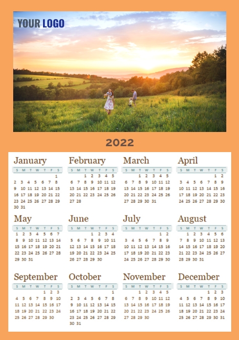 Calendar template | PosterMyWall