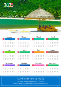 Wall calendar template design | PosterMyWall