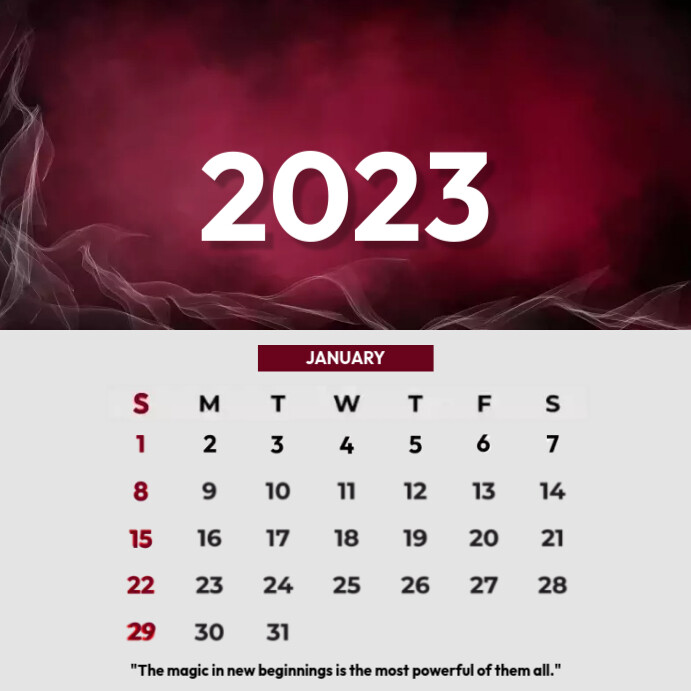 calender Template | PosterMyWall