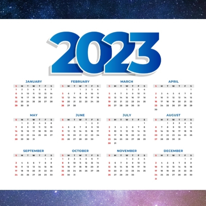 Calender Template | PosterMyWall