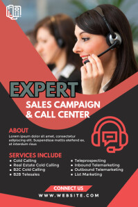 Call Center Flyer Template | PosterMyWall