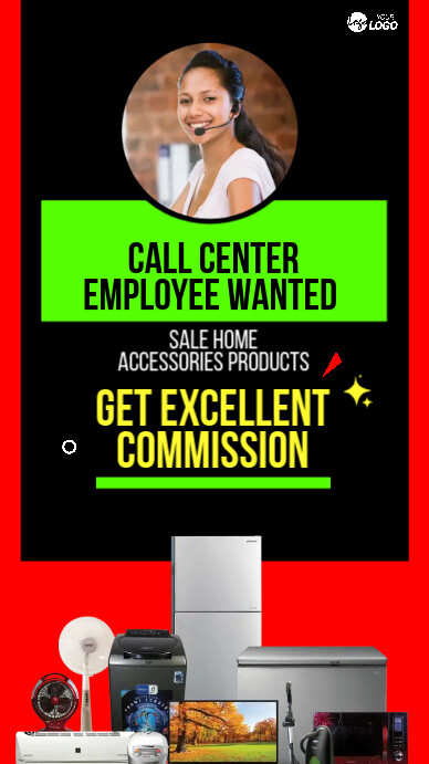 Copy of Call Center Employee Wanted Ad | PosterMyWall