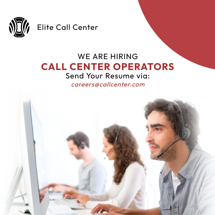 Call center flyer Template | PosterMyWall