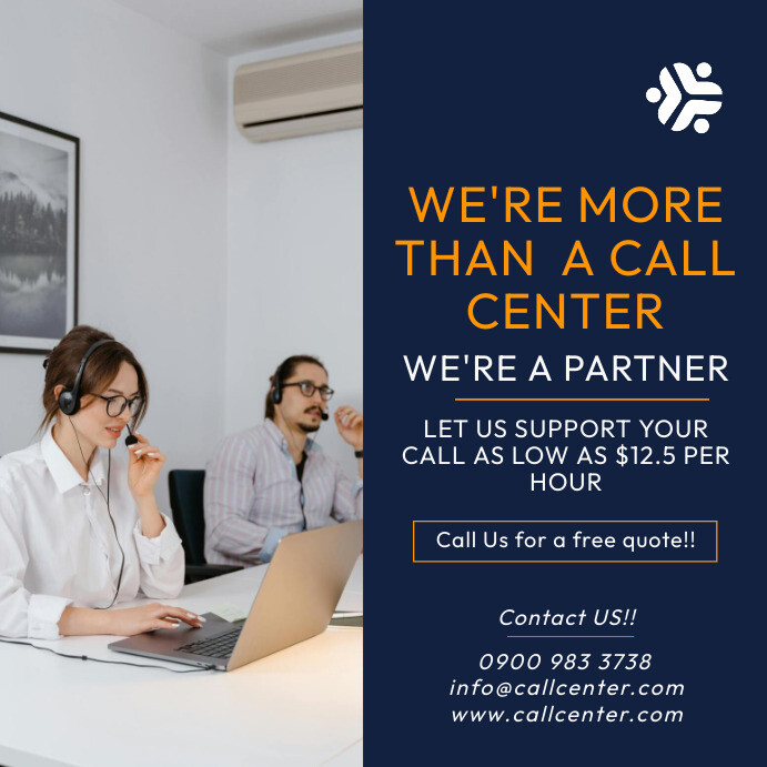 Plantilla de Call center flyer | PosterMyWall