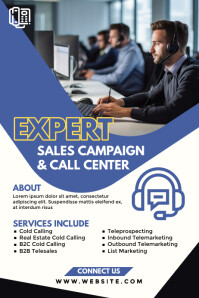 Call Center Flyer Template | PosterMyWall