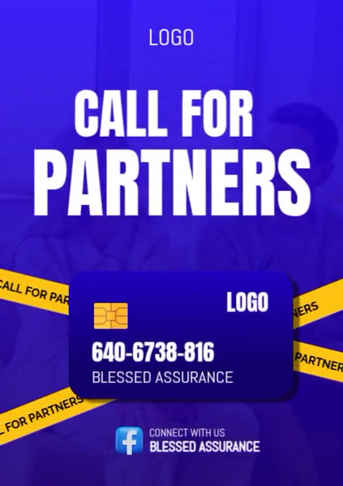 call for partners Templat | PosterMyWall