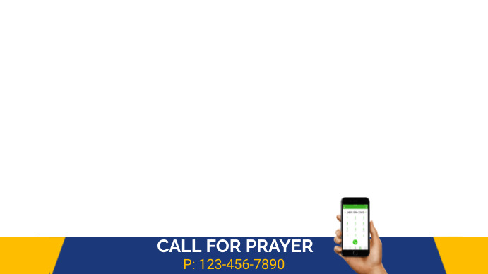 Copy of Call for Prayer | Lower Thirds , prayer churc | PosterMyWall