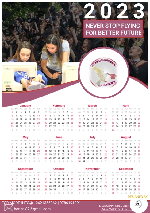 Copy of CALLENDER 2023 (1) | PosterMyWall