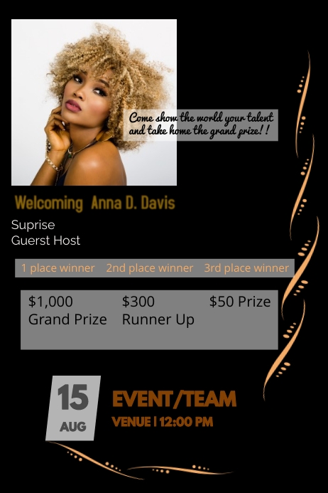 Calling all Participants Template | PosterMyWall