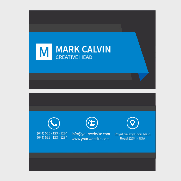 Calling Card Ads Template | PosterMyWall