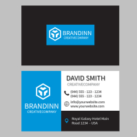 Professional Business Calling Card Template | PosterMyWall