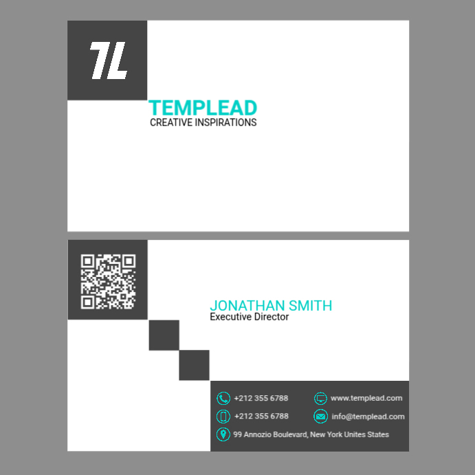 Calling Card Cubes Template | PosterMyWall