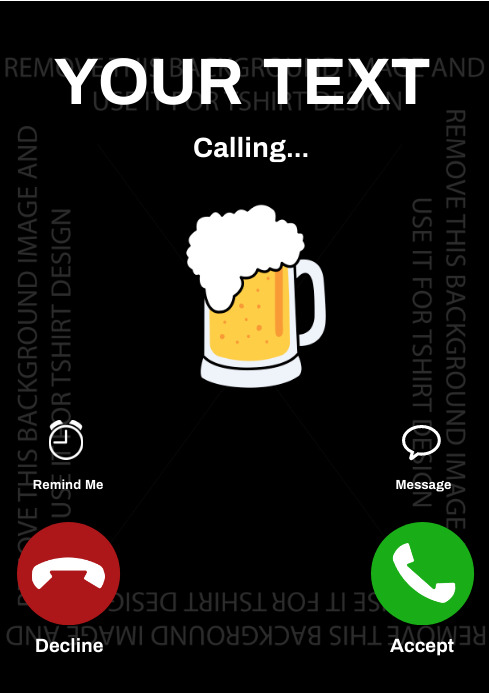 Calling theme tshirt template | PosterMyWall