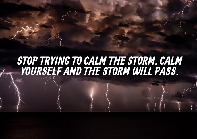 Copy of CALM AND PASS QUOTE TEMPLATE | PosterMyWall