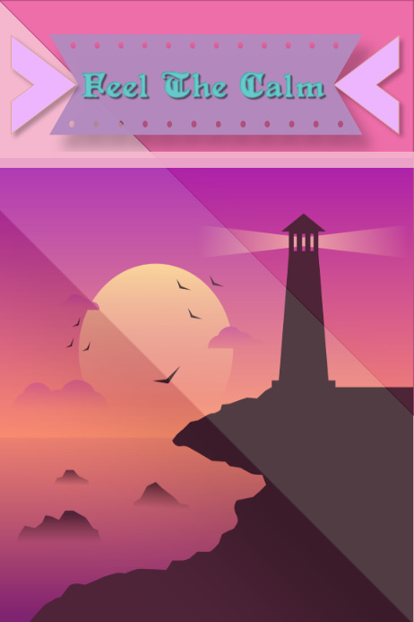 Calm At Sea Template | PosterMyWall