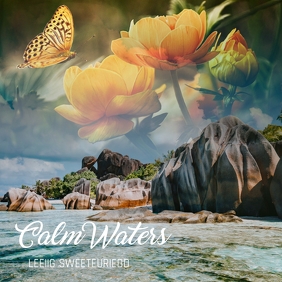 Calm waters Album cover Template | PosterMyWall
