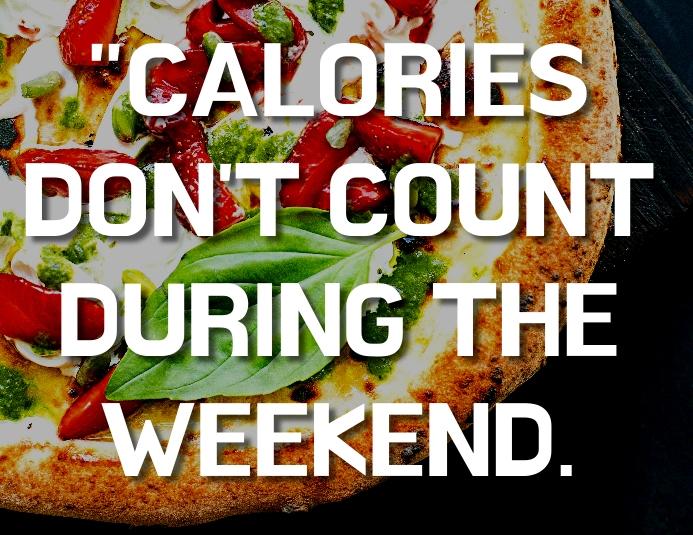 Copy of Calories, weekend | PosterMyWall