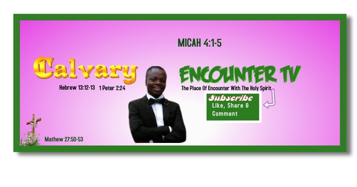 Modèle Bannière Du Calvaire | PosterMyWall