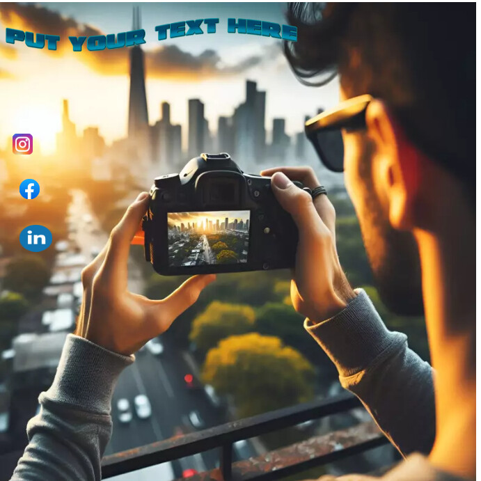 Camera man flyer template | PosterMyWall