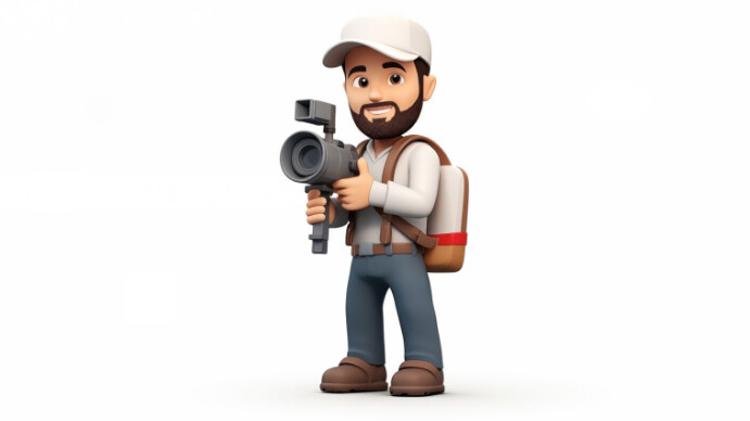 camera man thumbnail Template | PosterMyWall