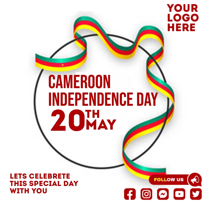 Cameroon independence day Template | PosterMyWall