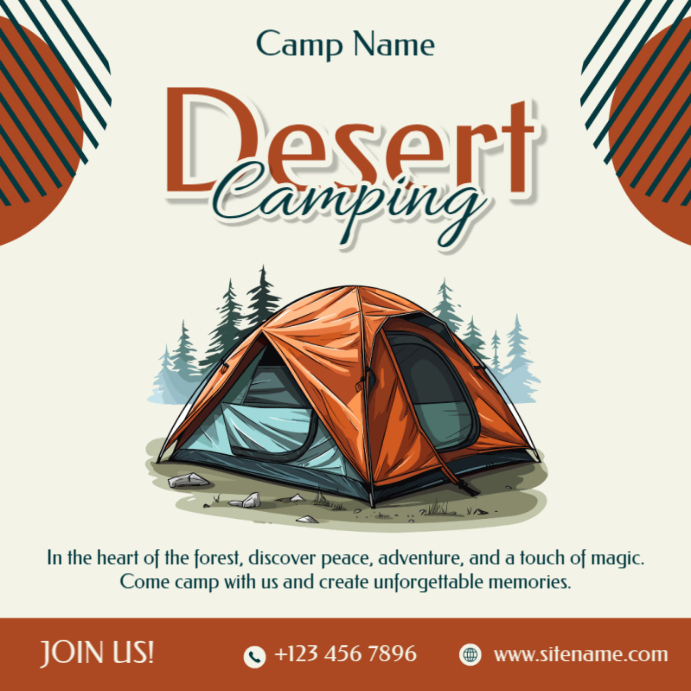 Camp Flyer Template | PosterMyWall
