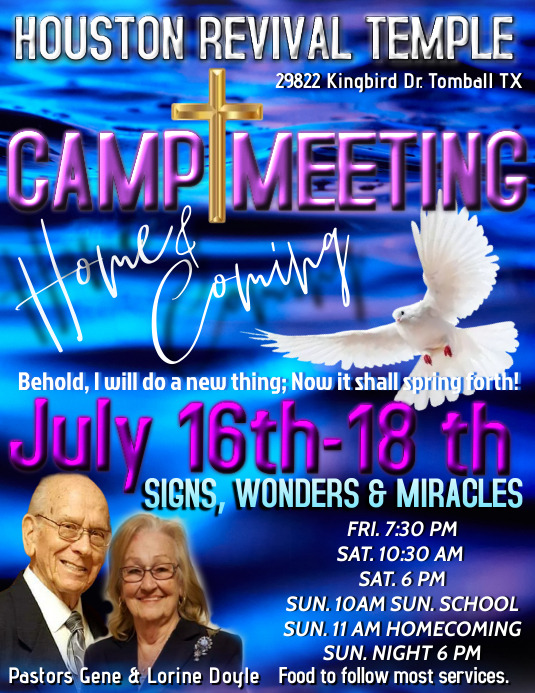 CAMP MEETING 2021 Template | PosterMyWall