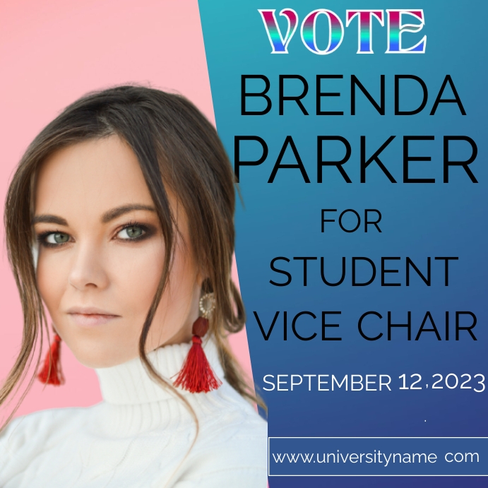 Campaign and Election Poster Design Template | PosterMyWall