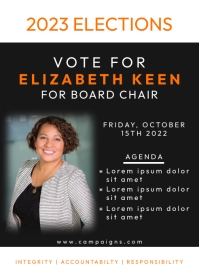 Campaign Flyer Template | PosterMyWall