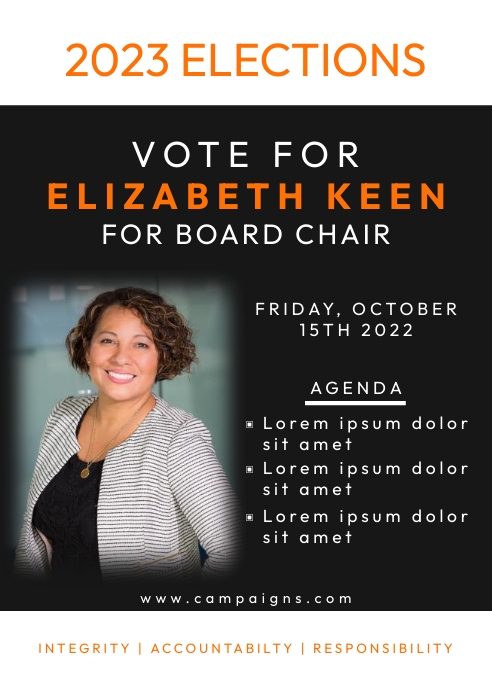 Campaign Flyer Template | PosterMyWall