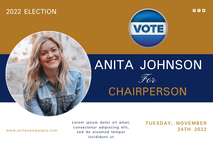 Copy of Campaign Flyer | PosterMyWall