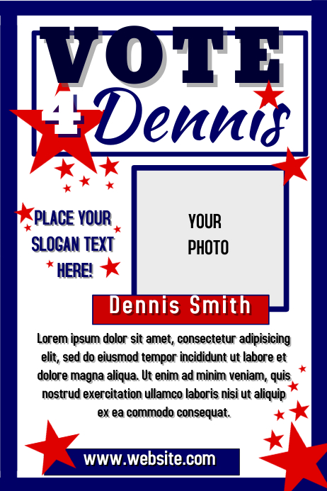 Campaign Flyer Template | PosterMyWall