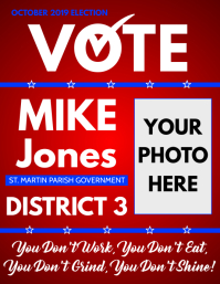 Governor poster Template | PosterMyWall