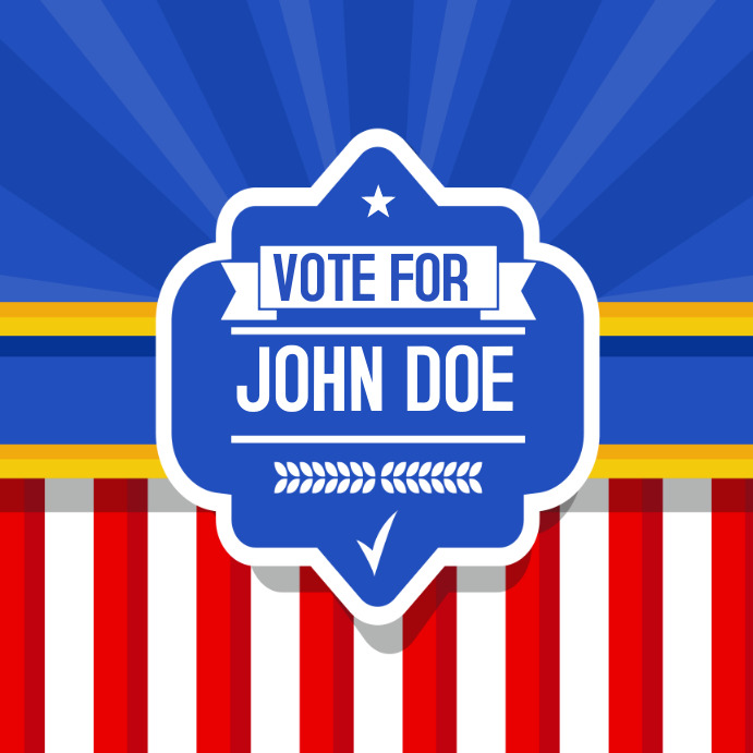 campaign poster Template | PosterMyWall