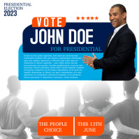 campaign poster Template | PosterMyWall