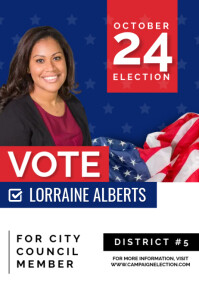 Secretary Campaign Poster Template | PosterMyWall