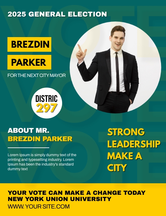 Copy of campaign poster | PosterMyWall