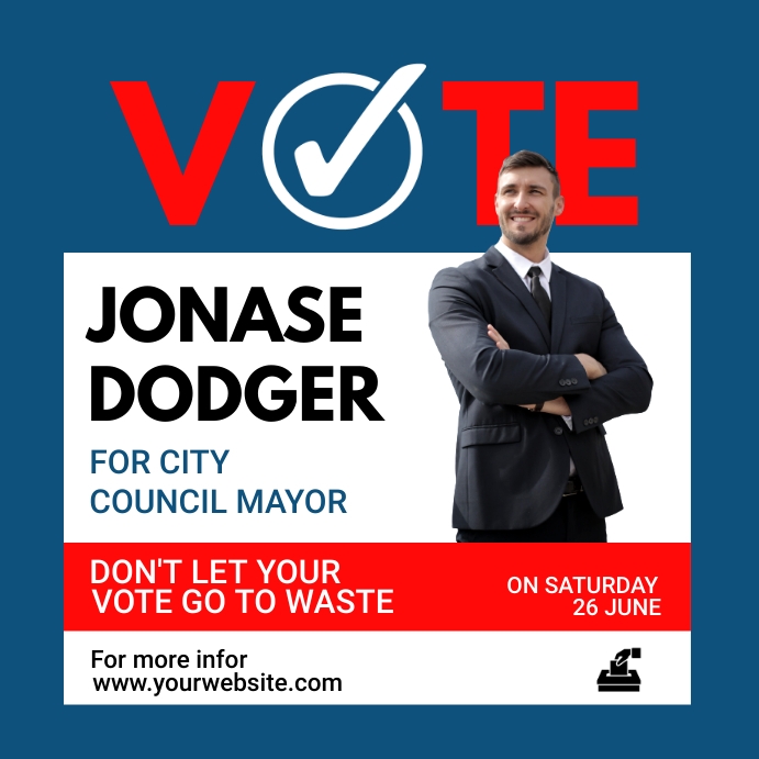 campaign poster Template | PosterMyWall