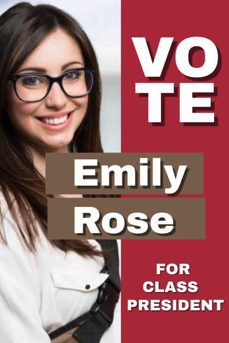 Campaign Poster Template | PosterMyWall