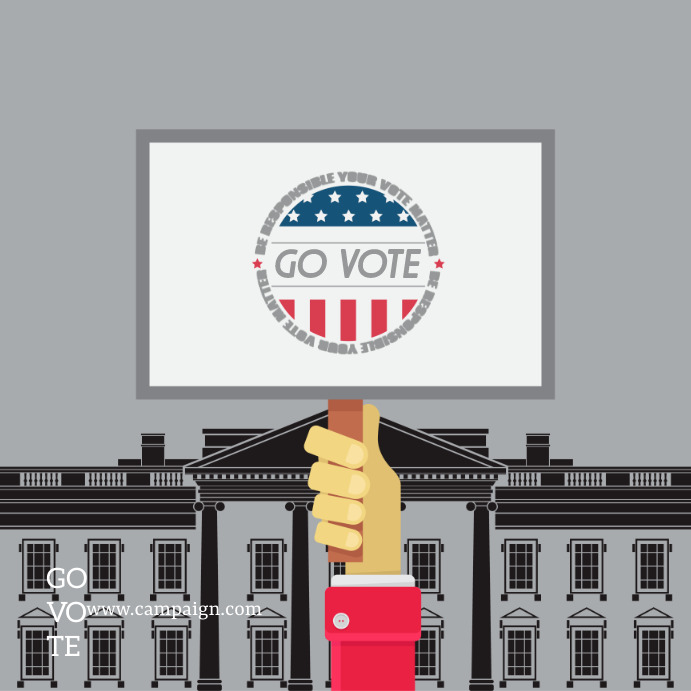 campaign poster Template | PosterMyWall