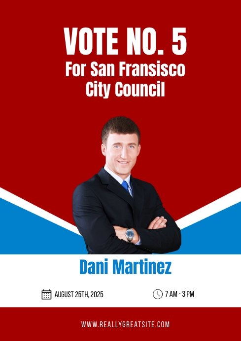 Campaign Poster Template | PosterMyWall